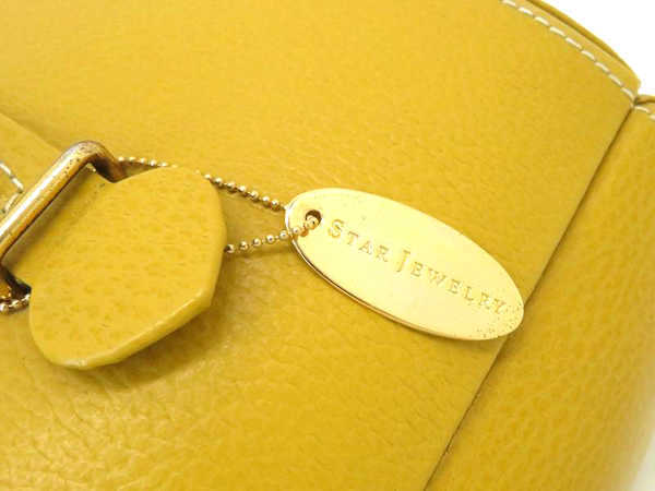 1円 スタージュエリー ジュエリーBOX レザー ハンドバッグ イエロー BR278(その他)｜売買されたオークション情報、yahooの商品 ...
