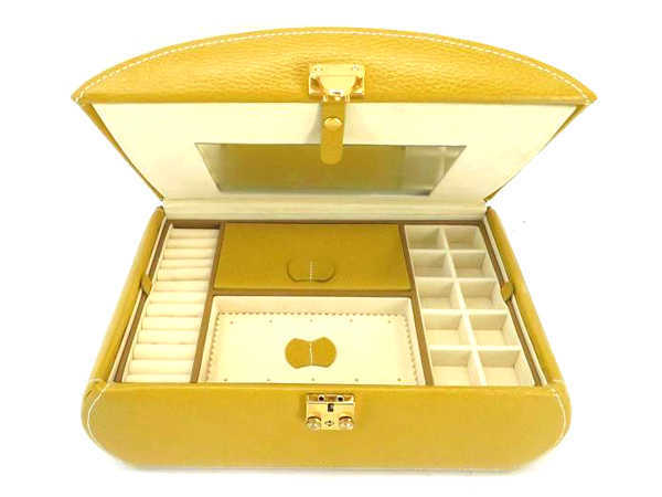 1円 スタージュエリー ジュエリーBOX レザー ハンドバッグ イエロー BR278(その他)｜売買されたオークション情報、yahooの商品 ...