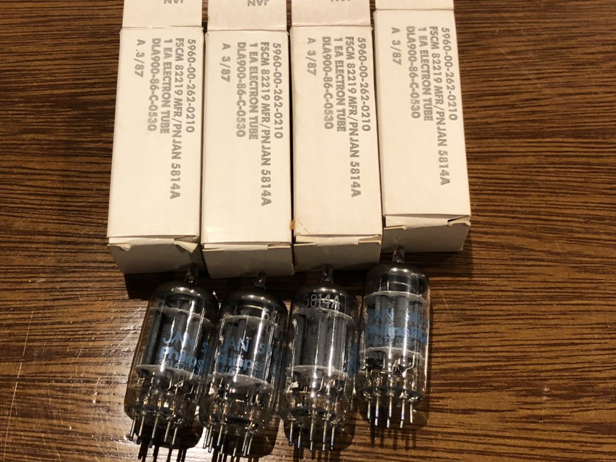 同梱可能28 Philips ECG JAN 5814A12AU7 ECC82 4本セット 真空管(真空管)｜売買されたオークション情報、yahooの商品情報をアーカイブ公開 - オークファン ...