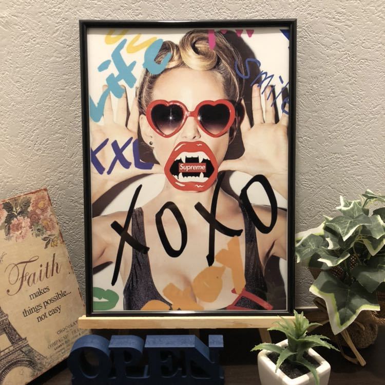 送料188円 アートポスター 377 シュプリーム サンローラン A4サイズ 額縁付き ポップアート 2枚目同封 インテリア アートフレーム 雑貨(その他)｜売買されたオークション情報 ...