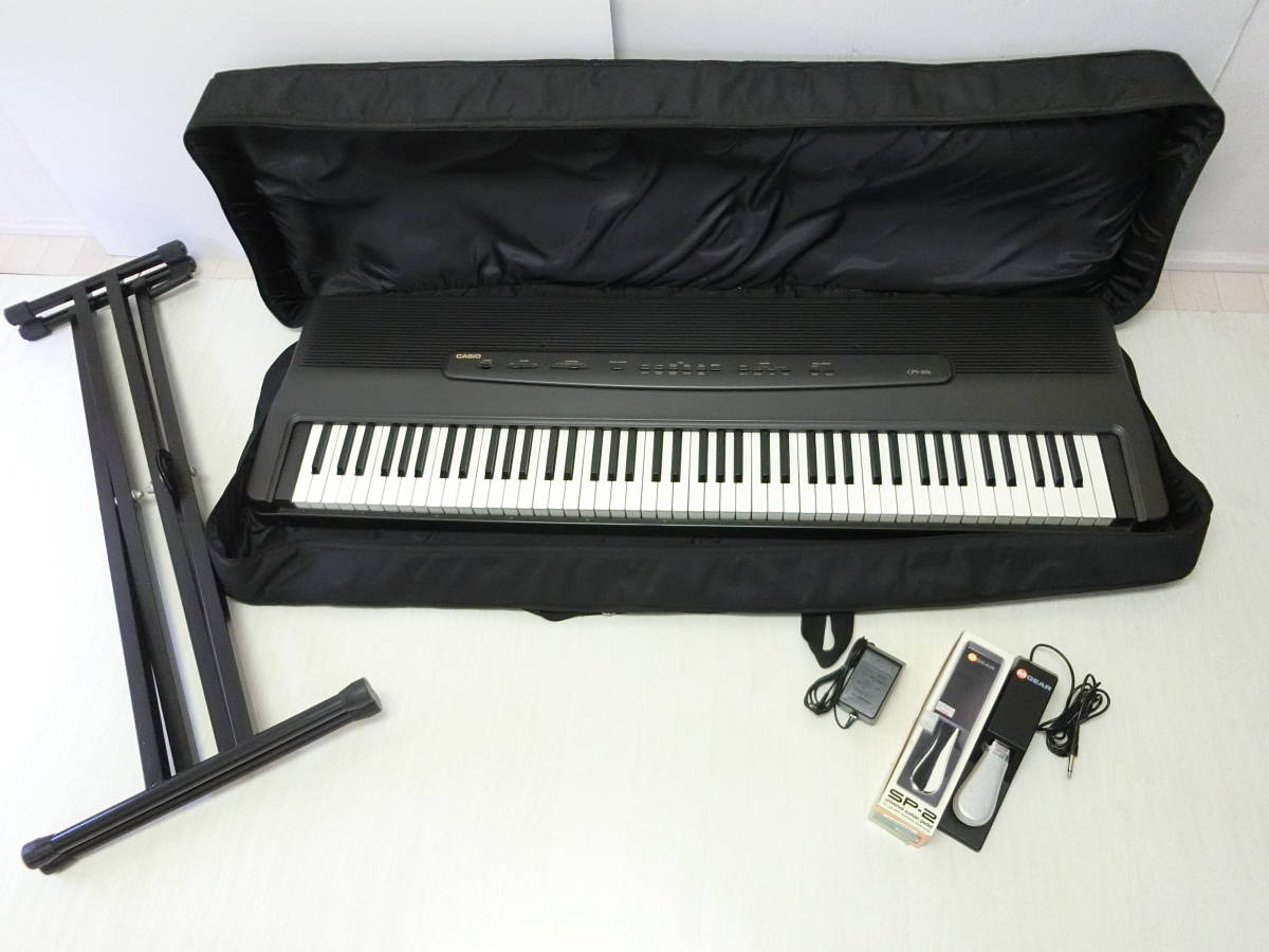 MU-052 CASIO カシオ CPS-80s 電子ピアノ/キーボード/シンセサイザー 88鍵 スタンド付 非純正 品 同梱不可(カシオ ...