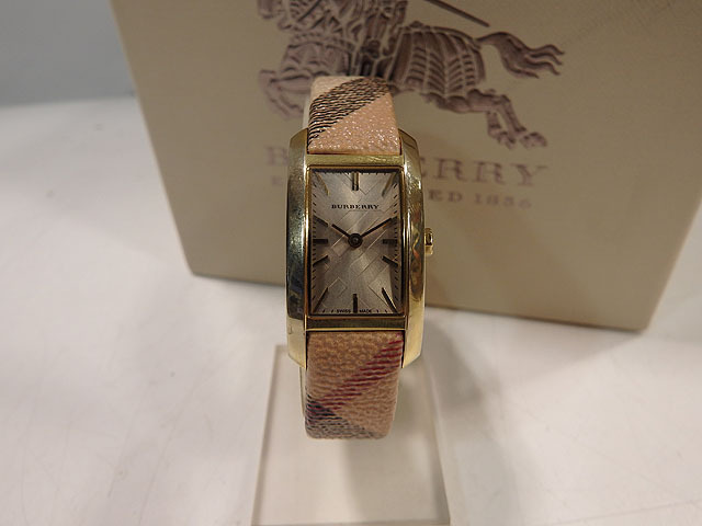 バーバリー BU9509 腕時計 チェック柄 レクタン パイオニア スモール レディース(バーバリー)｜売買されたオークション情報、yahoo ...