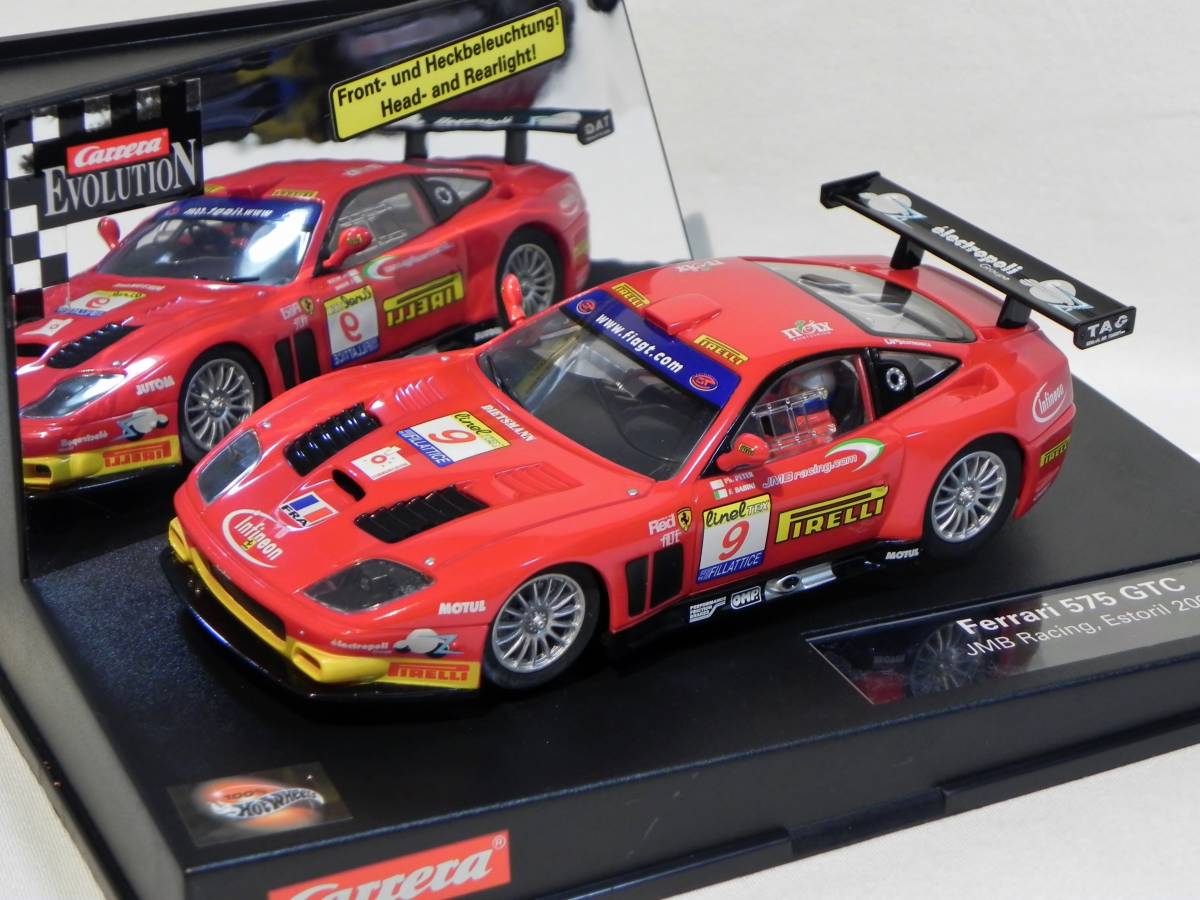 Carrera EVOLUTION 1/32 フェラーリ 575 GTC 2003 Team J.M.B. Estoril #9(車体)｜売買されたオークション情報、yahooの商品情報を ...