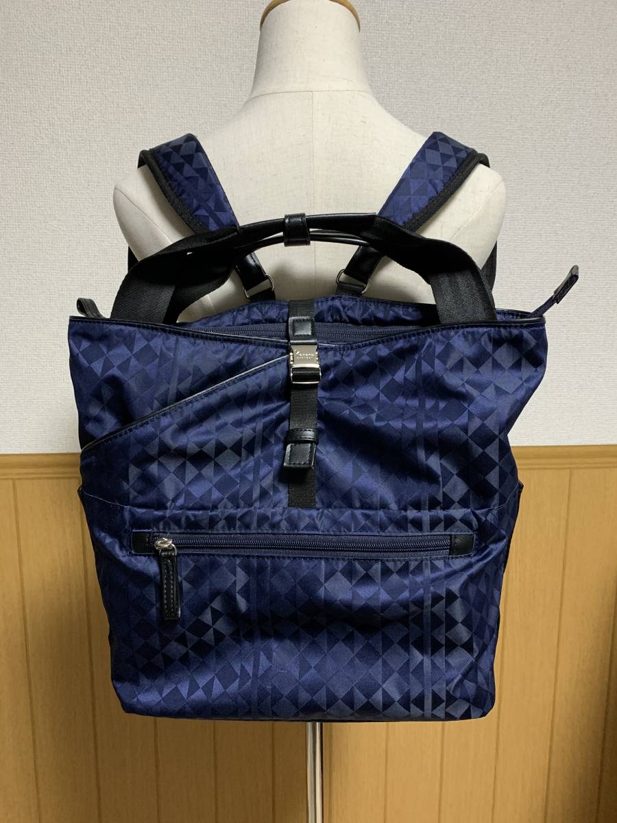 カナナプロジェクト リュックサック小 ネイビー カナナモノグラム kanana(リュックサック、デイパック)｜売買されたオークション情報 ...