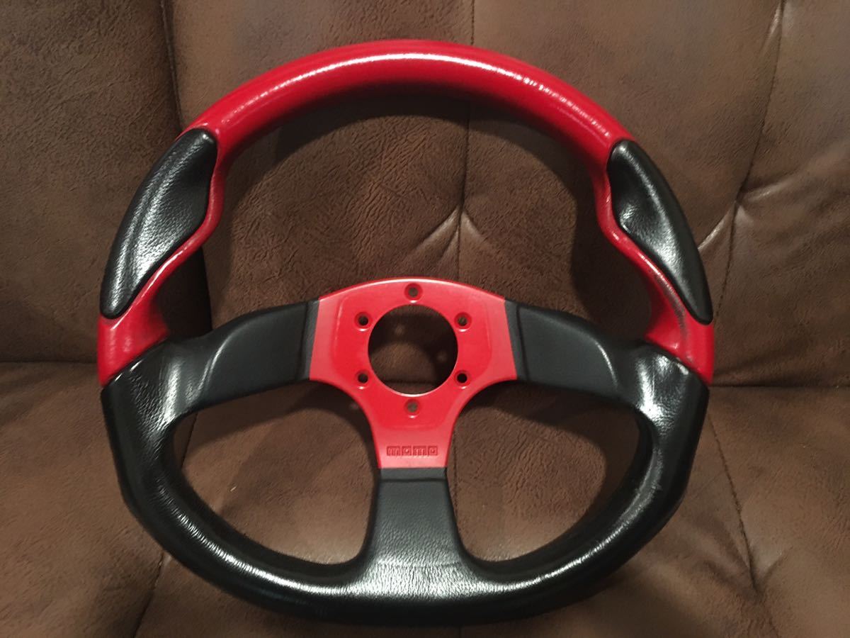 MOMO command2 コマンド2 φ35 モモ ステアリング モモステ赤 RED(ステアリング、ハンドル本体)｜売買されたオークション情報、yahooの商品情報をアーカイブ公開 ...