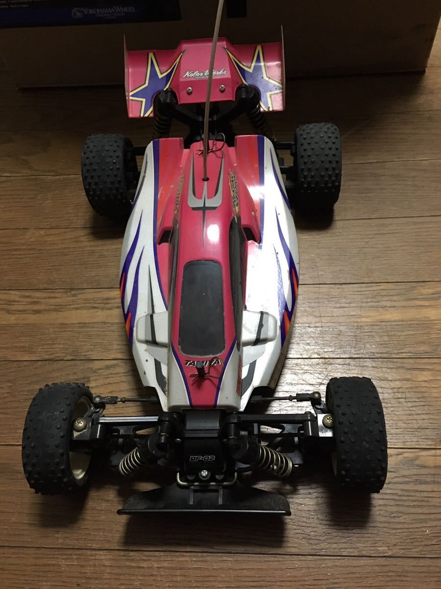 タミヤ DF-02 DF02 1/10 エアロ アバンテ 4WD レーシングバギー 電動RC オフロード 受信機 アンプ サーボ付(田宮模型)｜売買されたオークション情報、yahooの商品情報 ...