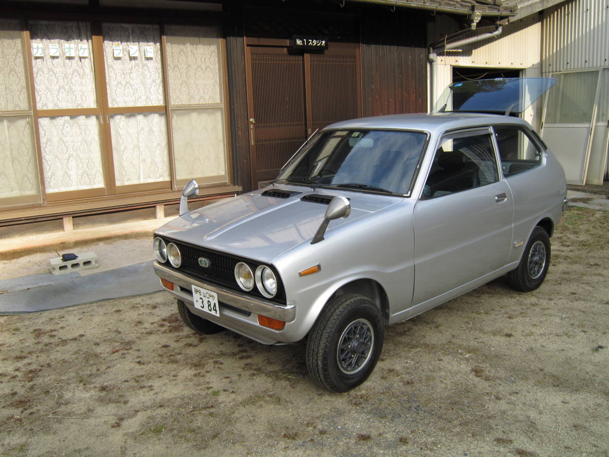 昭和48年式 三菱ミニカF4 GL 最上級グレード 8トラ付き 小板ナンバー 昭和レトロ 屋根付き車庫保管 個人出品(ミニカ)｜売買された ...