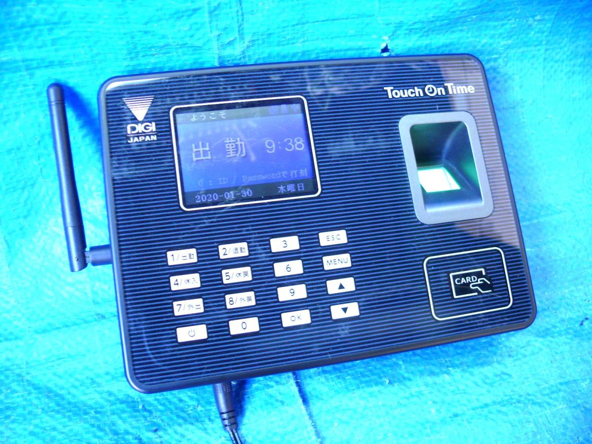 DIGI JAPAN クラウド勤怠管理システム/タイムレコーダー Touch On Time/タッチオンタイム IN0432-1 0213(オフィス用品一般)｜売買されたオークション情報 ...