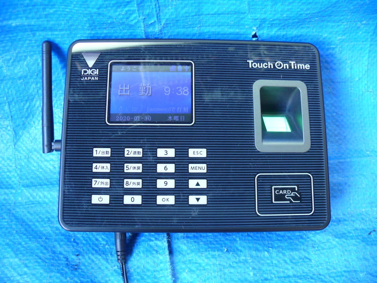 DIGI JAPAN クラウド勤怠管理システム/タイムレコーダー Touch On Time/タッチオンタイム IN0432-1 0213(オフィス用品一般)｜売買されたオークション情報 ...