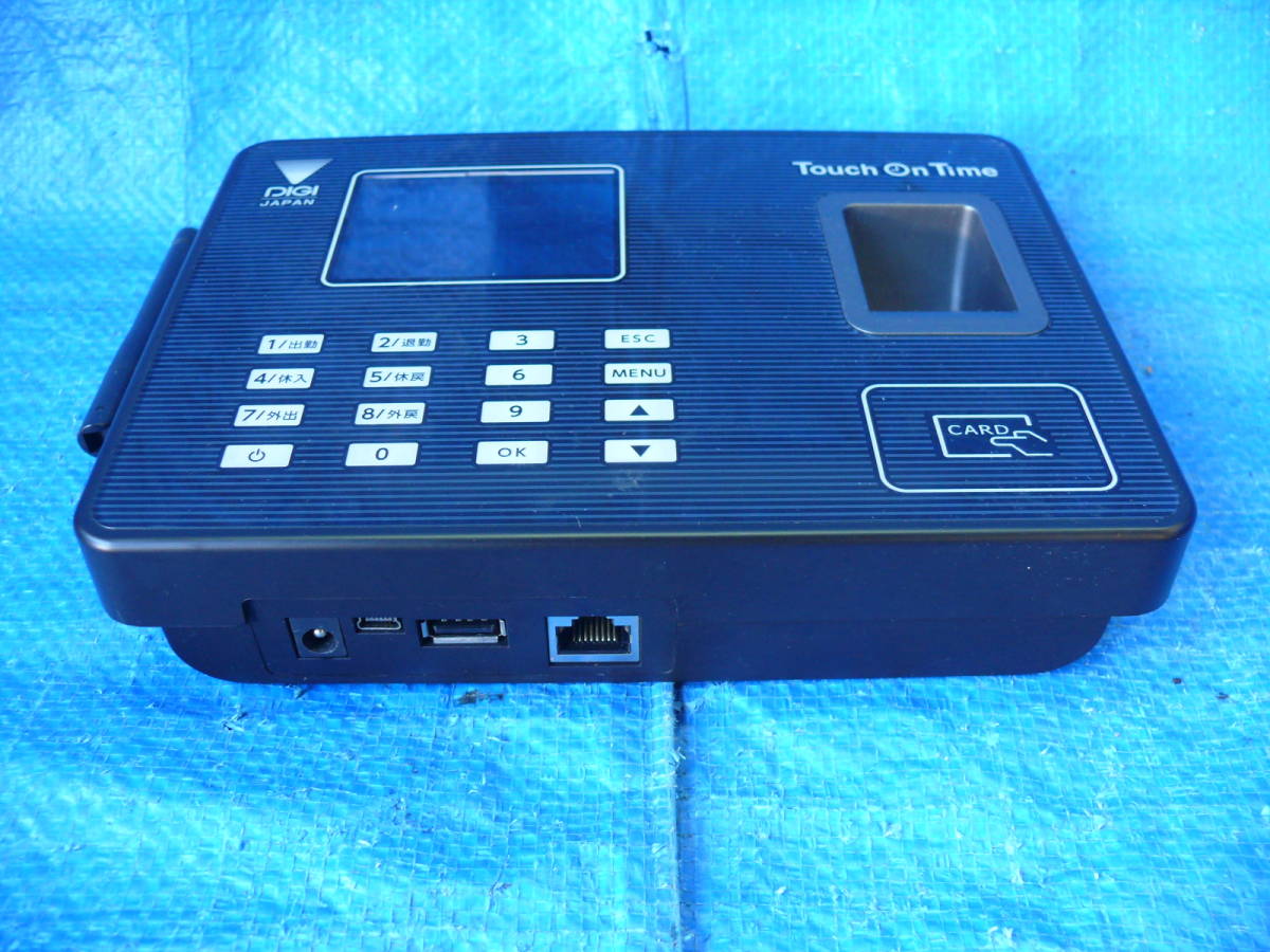 DIGI JAPAN クラウド勤怠管理システム/タイムレコーダー Touch On Time/タッチオンタイム IN0432-1 0213(オフィス用品一般)｜売買されたオークション情報 ...