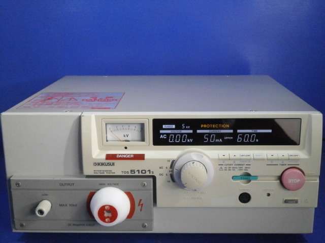KIKUSUI TOS5101 S WITHSTANDING VOLTAGE TESTER(アマチュア無線)｜売買されたオークション情報 ...