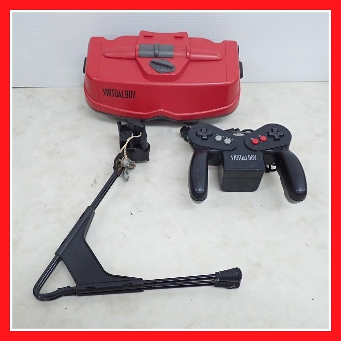 VB バーチャルボーイ 本体 VUE-001 + コントローラ VUE-005 + スタンド セット 任天堂 VIRTUAL BOY ジャンク 20(テレビゲーム)｜売買されたオークション情報 ...
