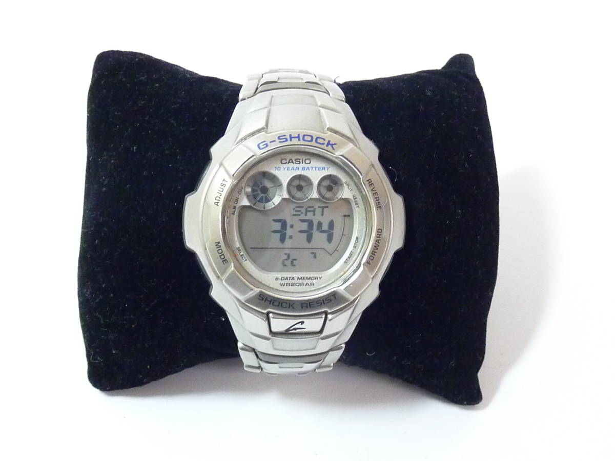 訳あり Gショック カシオ G-SHOCK #15794 可動品 G-7100SC シルバー 一部文字化けあり(G-SHOCK)｜売買されたオークション情報、yahooの商品情報をアーカイブ ...