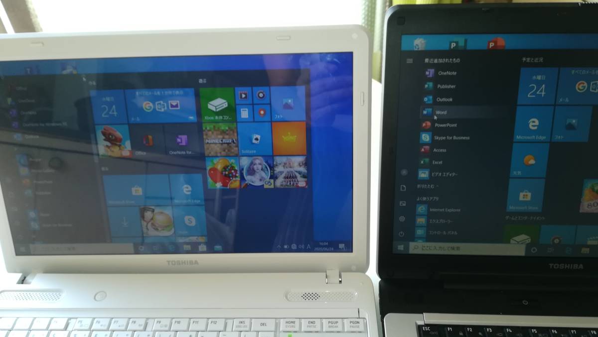 win10東芝dynabook B351/21c第二世代core i3 2310m SSD128GB とsatellite T31 186c ...
