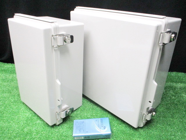 三久f906 河村電器/カワムラ キャビネット HP3030-15 HP3020-13 2個セット 鍵付き ボックス(分電盤、ブレーカー ...