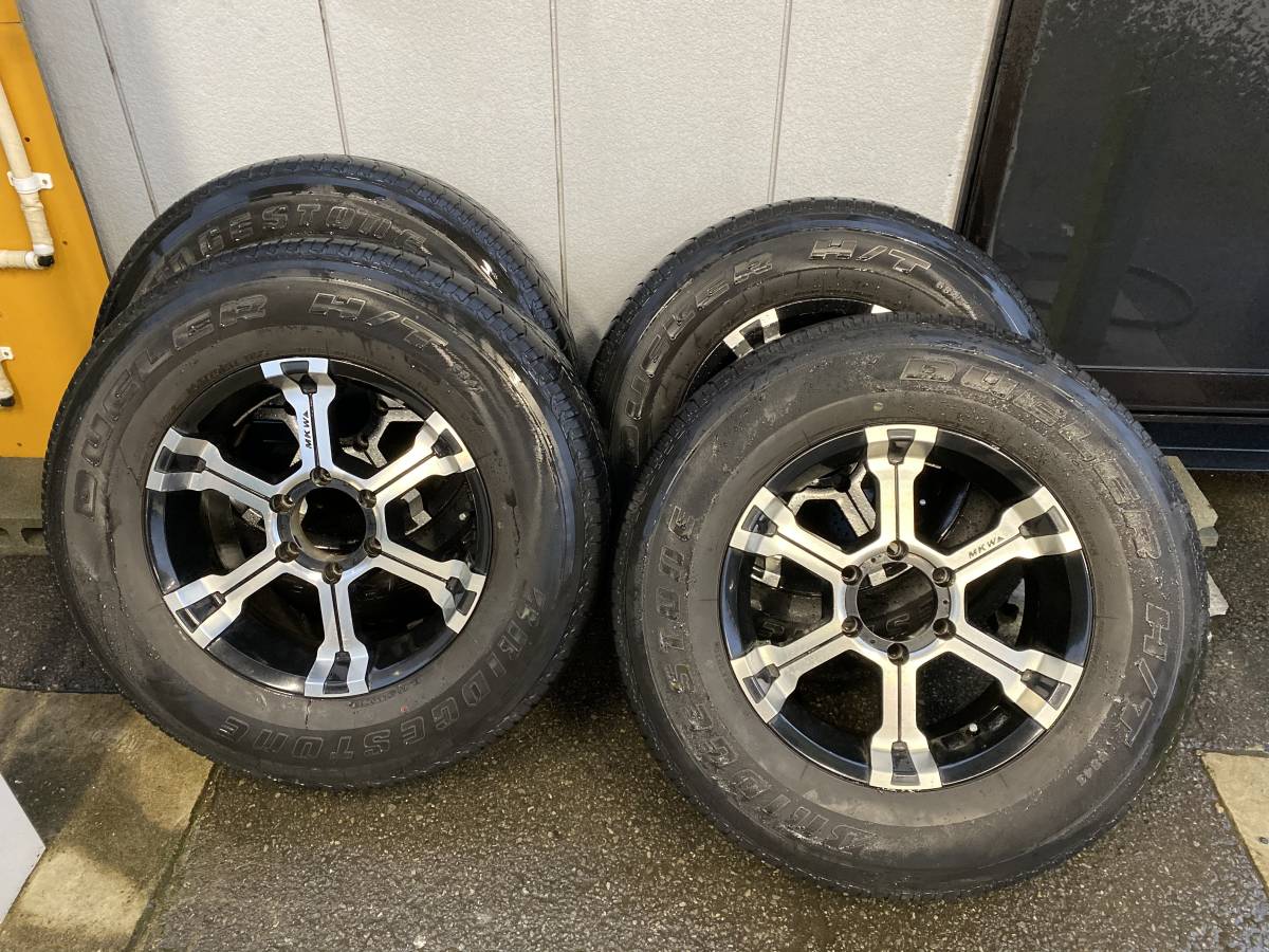 MKW MK-36 プラド ランクル サーフ FJクルーザー タイヤホイール4本セット(ラジアルタイヤ)｜売買されたオークション情報、yahooの商品情報をアーカイブ公開 - オークファン ...