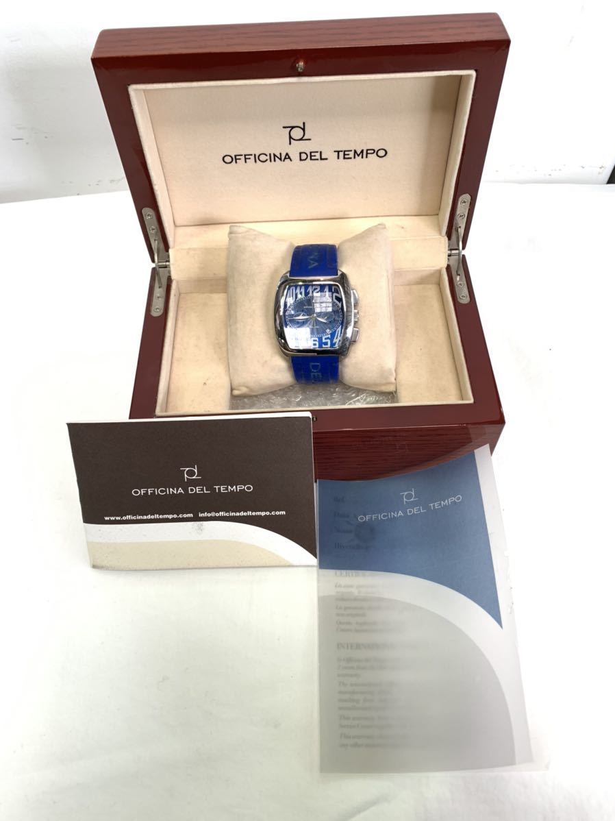 11 メンズ腕時計 OFFCINA DEL TEMPO ラバーバンド(3針（時、分、秒）)｜売買されたオークション情報、yahooの商品情報を ...