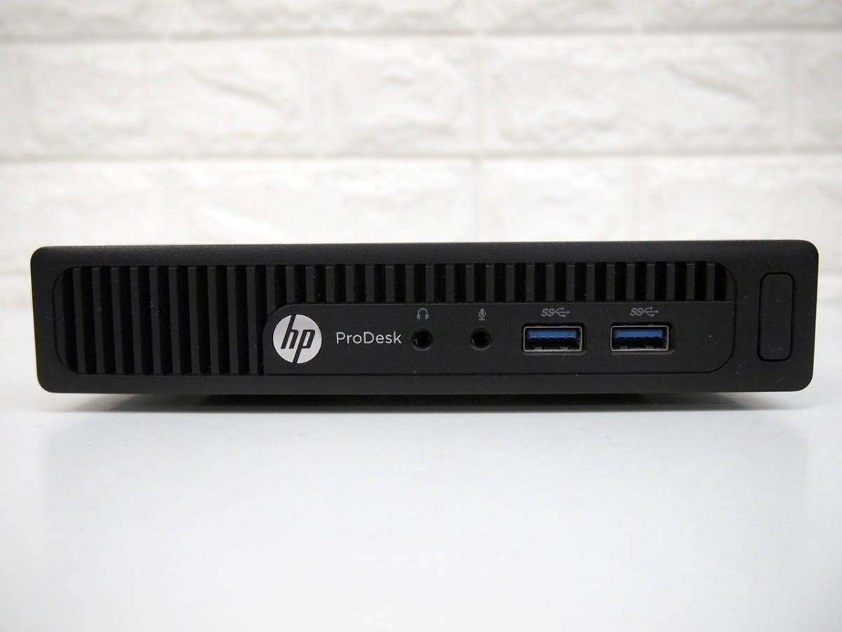 省スペース HP PRODESK 400 G2 DM Intel Core i5 6500T 2.50GHz / 500GB ...