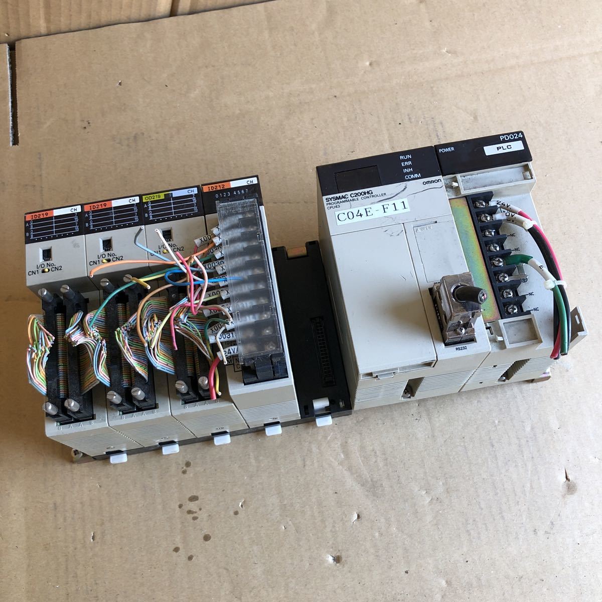 OMRON オムロン SYSMAC C200HG-CPU43 C200H-ID212 シーケンサ現状品(その他)｜売買されたオークション情報 ...