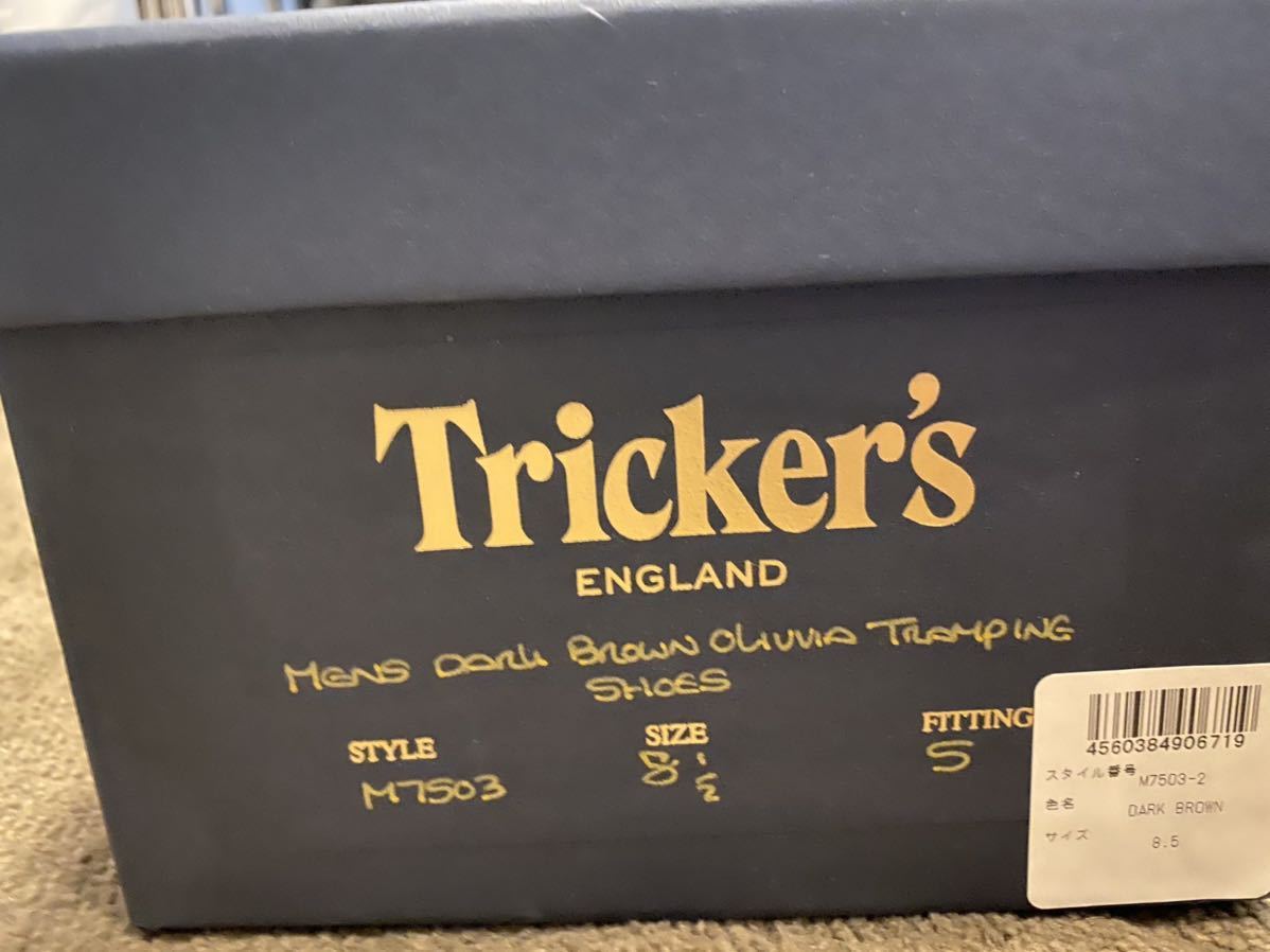 トリッカーズ キャップトゥ M7503-2 ダークブラウン 8.5 品(UK8.5)｜売買されたオークション情報、yahooの商品情報を ...