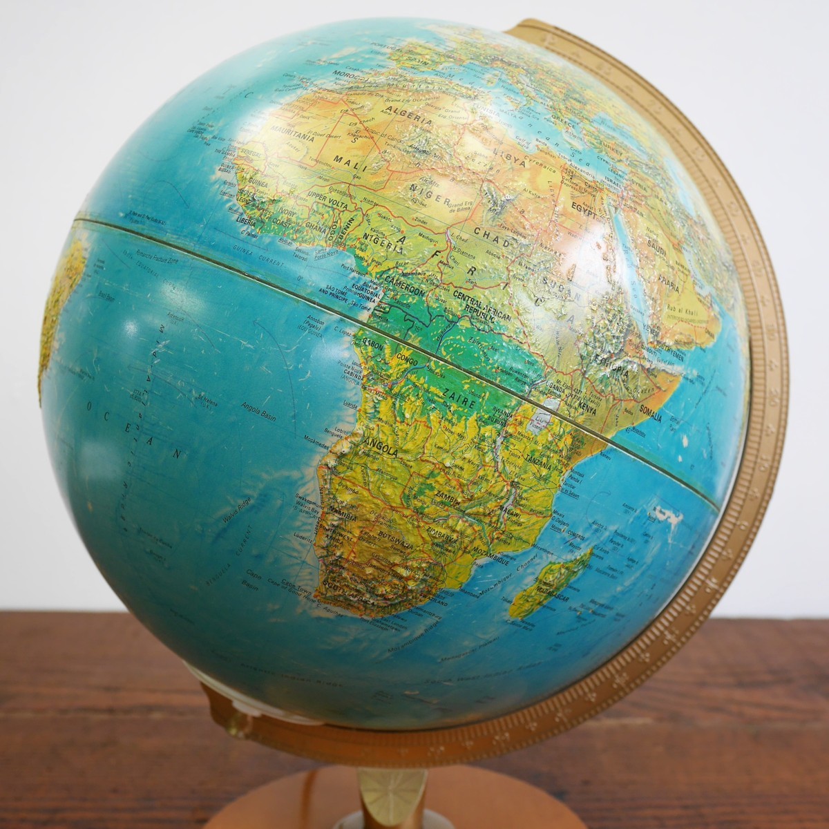 #9771 アンティーク地球儀 リプルーグル REPLOGLE GLOBES Inc ソビエト連邦 ヴィンテージグローブ ライト付き 12インチ(その他)｜売買されたオークション情報 ...