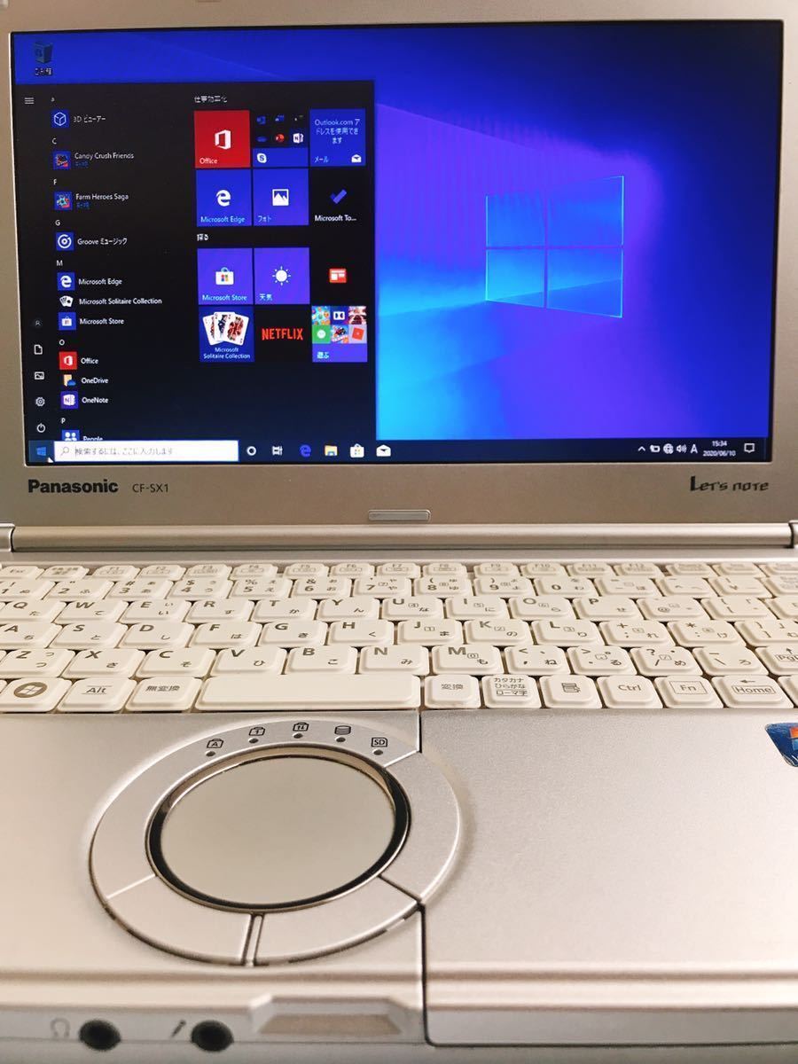 Panasonic Lets note CF-SX1 i5-2520M HDD250GB メモリ4GB Windows10 win10(12インチ～)｜売買されたオークション情報、yahooの ...
