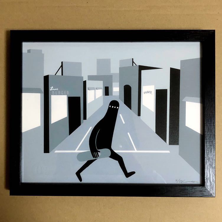 Ly painter luv シルクスクリーン ポスター / kyne 村上隆 Barry McGee kaws banksy 草間彌生 奈良美智 カウズ バンクシー 花井祐介(版画)｜売買さ ...