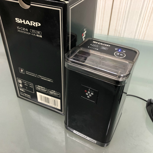 SHARP プラズマクラスターイオン発生機 ポータブルタイプ IG-C20-B(シャープ)｜売買されたオークション情報、yahooの商品情報をアーカイブ公開 - オークファン（aucfan.com）
