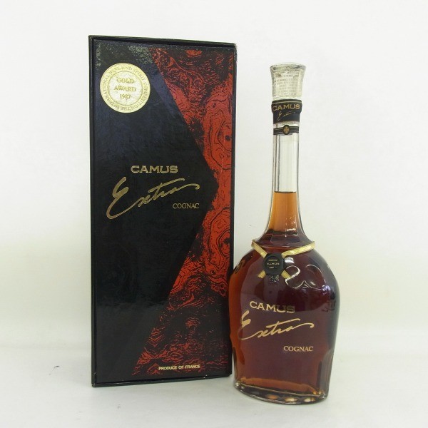 F215-S8-2052 CAMUS カミュ EXTRA エクストラ コニャック 700/40 未開栓 現状品③(カミュ)｜売買されたオークション情報、yahooの商品情報をアーカイブ公開 ...