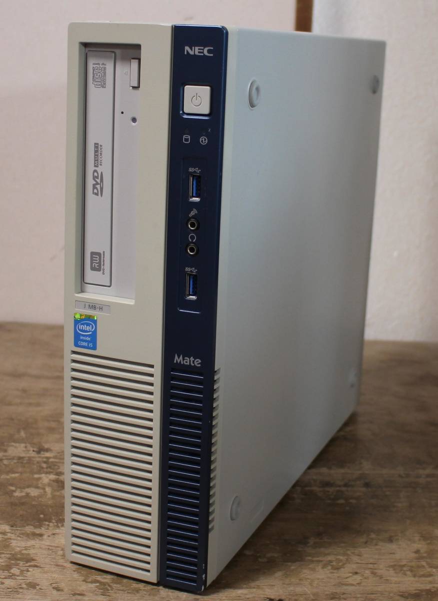 NEC Mate MJ32MB-H PC-MJ32MBZDH Core i5-4570 3.20GHz 4GB Win8モデル ジャンク ...
