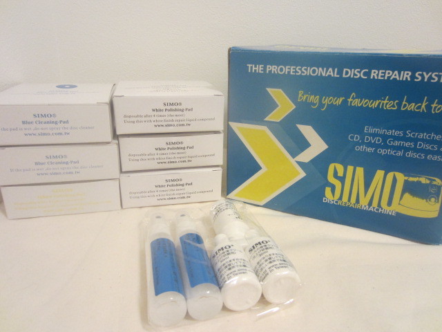 SIMO-R1本体 CD＆DVD修復 研磨機＋消耗品セット(CD)｜売買されたオークション情報、yahooの商品情報をアーカイブ公開 ...