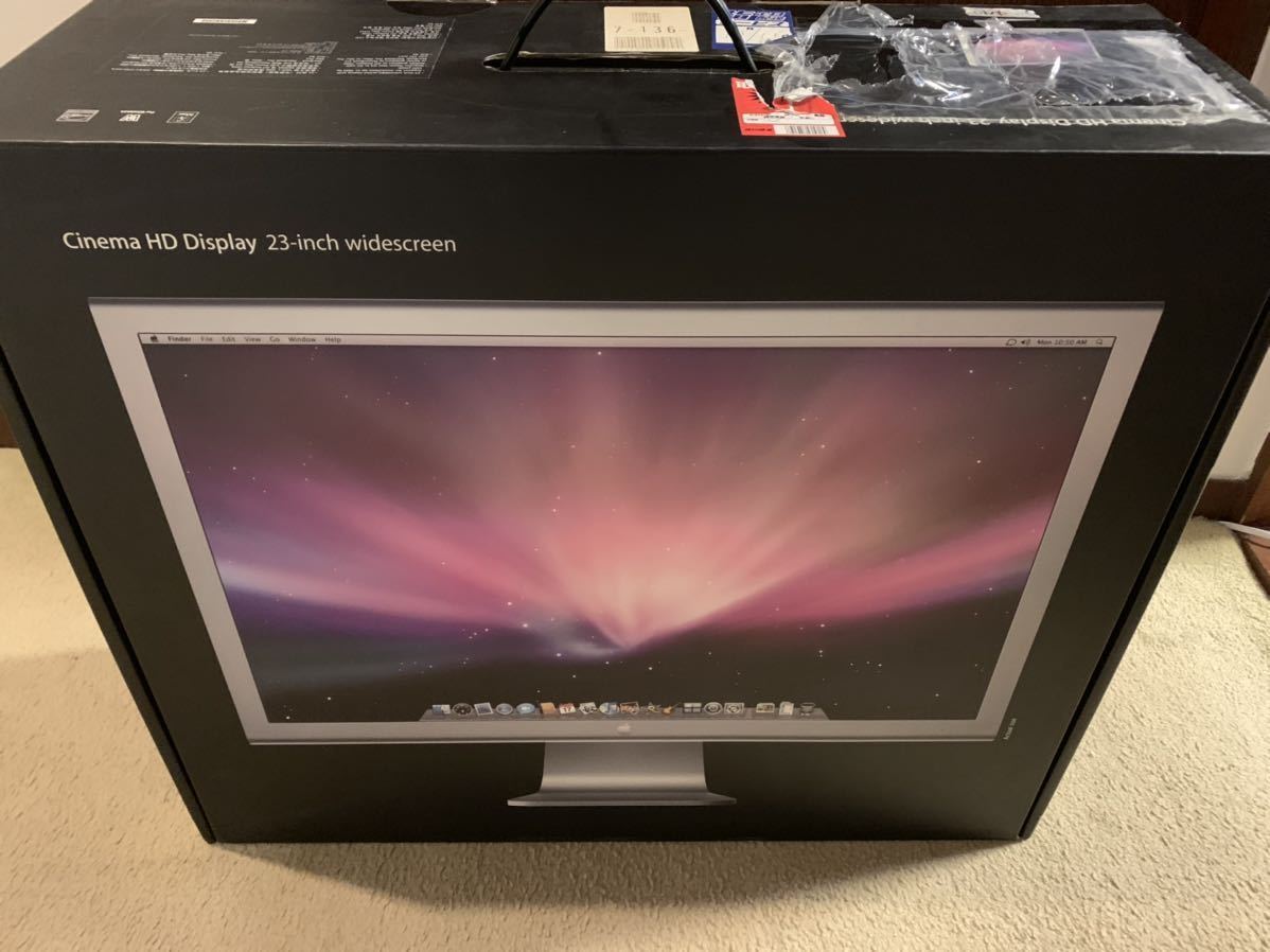 Apple Cinema Display 23inch ①(23インチ～)｜売買されたオークション情報、yahooの商品情報をアーカイブ公開 ...