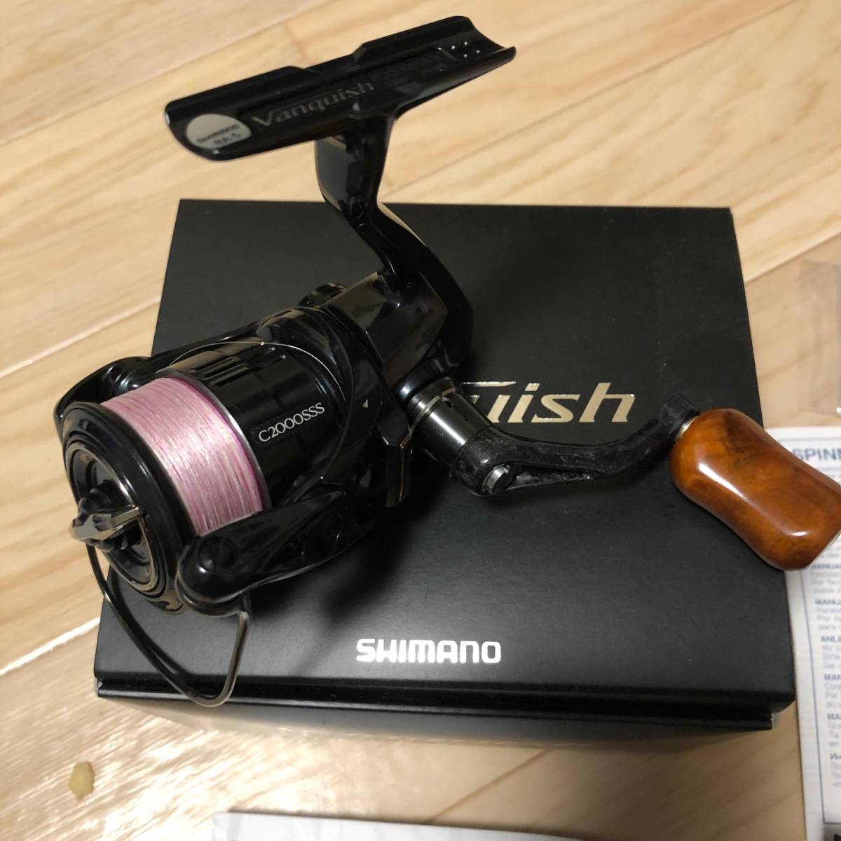 SHIMANO シマノ 19 ヴァンキッシュC2000SSS Vanquish 夢屋花梨ノブ付き(シマノ)｜売買されたオークション情報、yahooの商品情報をアーカイブ公開 - オークファン ...