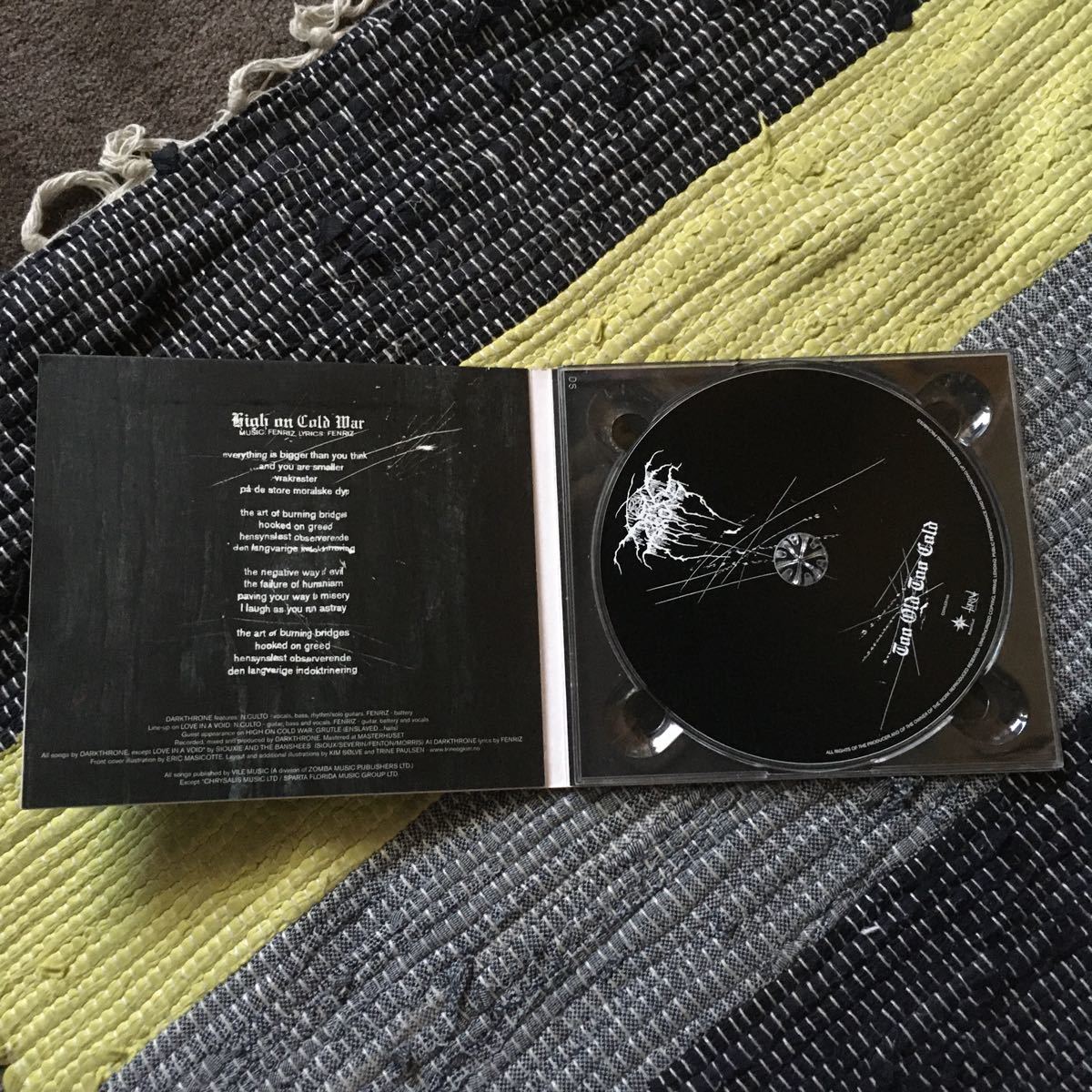 DARK THRONE /TOO OLD TOO COLD CD /# ...