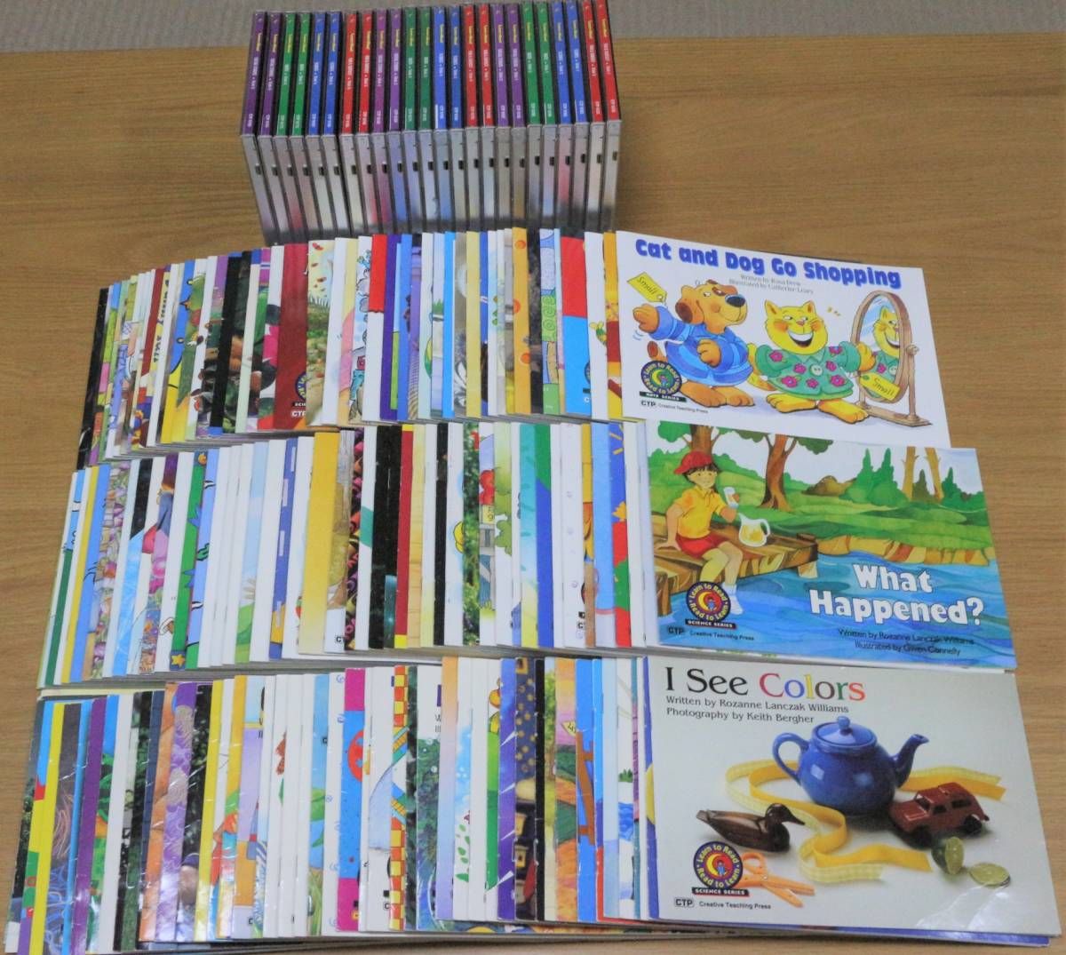 子ども向け英語教材 CTP LEVELⅠ Ⅲ 72冊+音声CD セット一式 英語絵本(洋書、外国語絵本)｜売買されたオークション情報、yahooの商品情報をアーカイブ公開 - オークファン ...