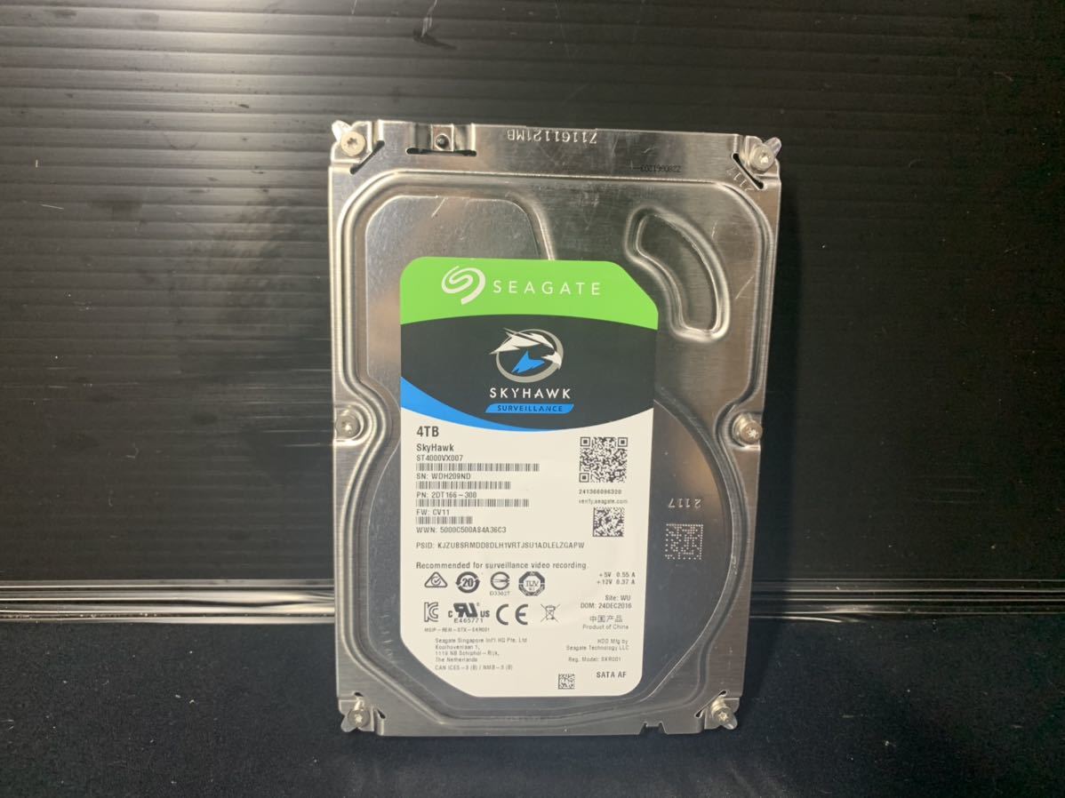 4.0TB SEAGATE SKYHAWK ST4000VX007 ハードディスク/HDD 品(2TB～)｜売買されたオークション情報 ...