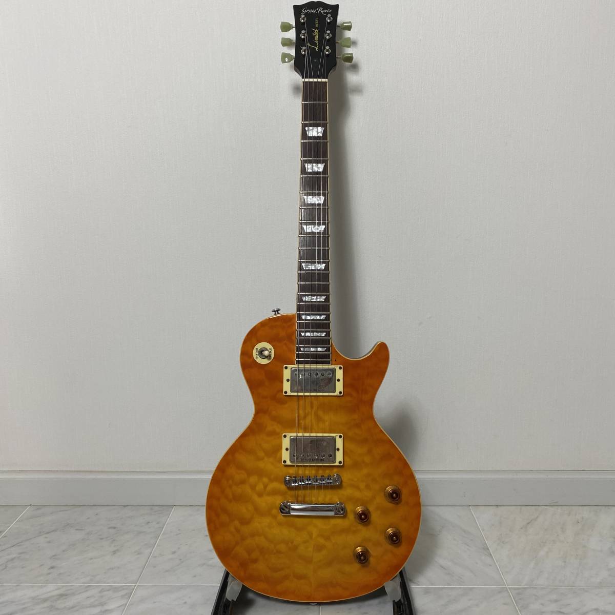 グラスルーツ Grass Roots レスポール Limited MODEL エレキギター ESP DUNCAN DESIGZINED(ESP)｜売買されたオークション情報、yahooの商品 ...