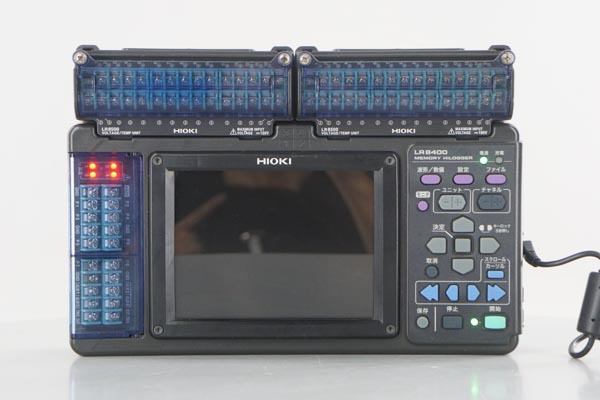 JB HIOKI LR8400 MEMORY HiLOGGER メモリーハイロガー LR8500 2 ACアダプター ソフトウェア 取扱説明書 ...