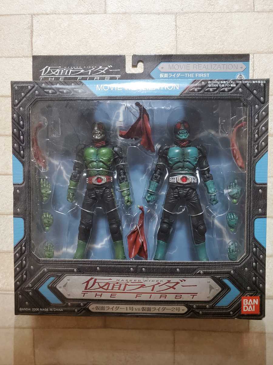 S.I.C MOVIE REALIZATION 仮面ライダーTHE FIRST 1号 2号 バンダイ SIC(仮面ライダーTHE FIRST ...