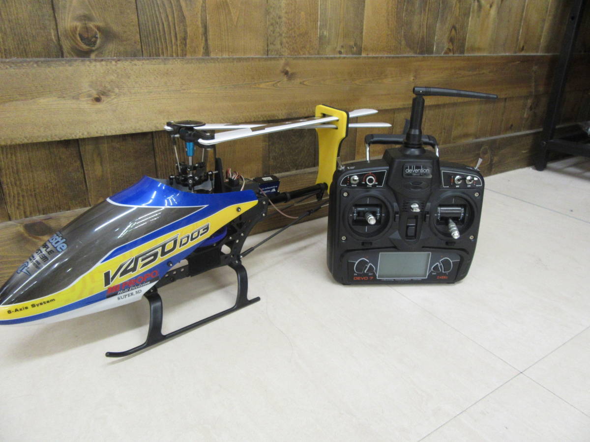 walkera V450D03 ワルケラ ラジコン ヘリコプター DEVO7 K-10-3(完成品（電動）)｜売買されたオークション情報、yahooの商品情報をアーカイブ公開 - オークファン ...