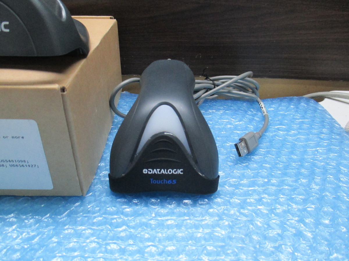 データロジック TD1100シリーズ TD1120-BK-65K OPOS/JAVAPOS対応1次元タッチスキャナ USBインターフェイス ...