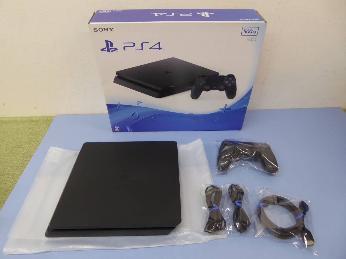 G51-19 品 SONY PS4 プレイステーション4 500GB CUH-2000A ジェットブラック(PS4本体)｜売買されたオークション情報、yahooの商品情報をアーカイブ公開 ...