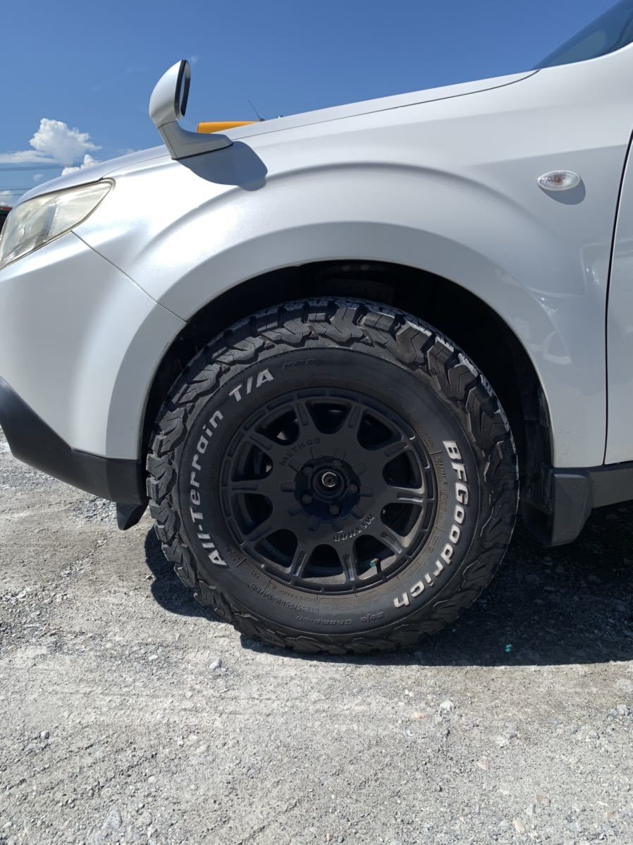 15インチ Method Race MR502 Rally マットブラック 1本 スバルメソッド BFグッドリッチ235/75/R15 ...