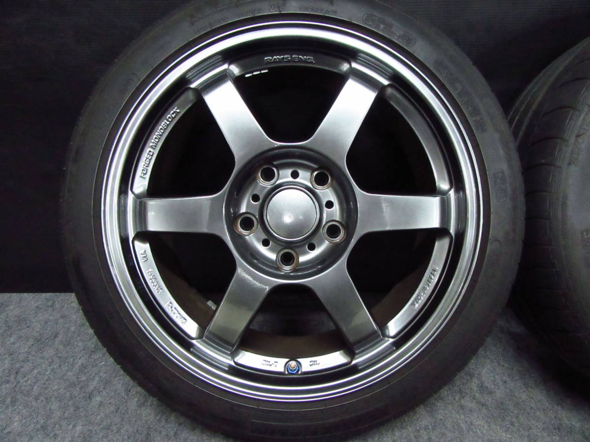 ポルシェ 用 RAYS TE37 18インチ 超 ケイマン 987 986 981 911 993 996 ボクスター カレラ 997 991 ...