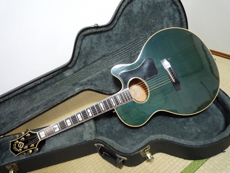 1996年製 GUILD F65CE-TPB ギルド 薄型エレアコ 虎目 O.H.C.付属エボニー指板 ボロ がいい音してます(ギルド)｜売買 ...