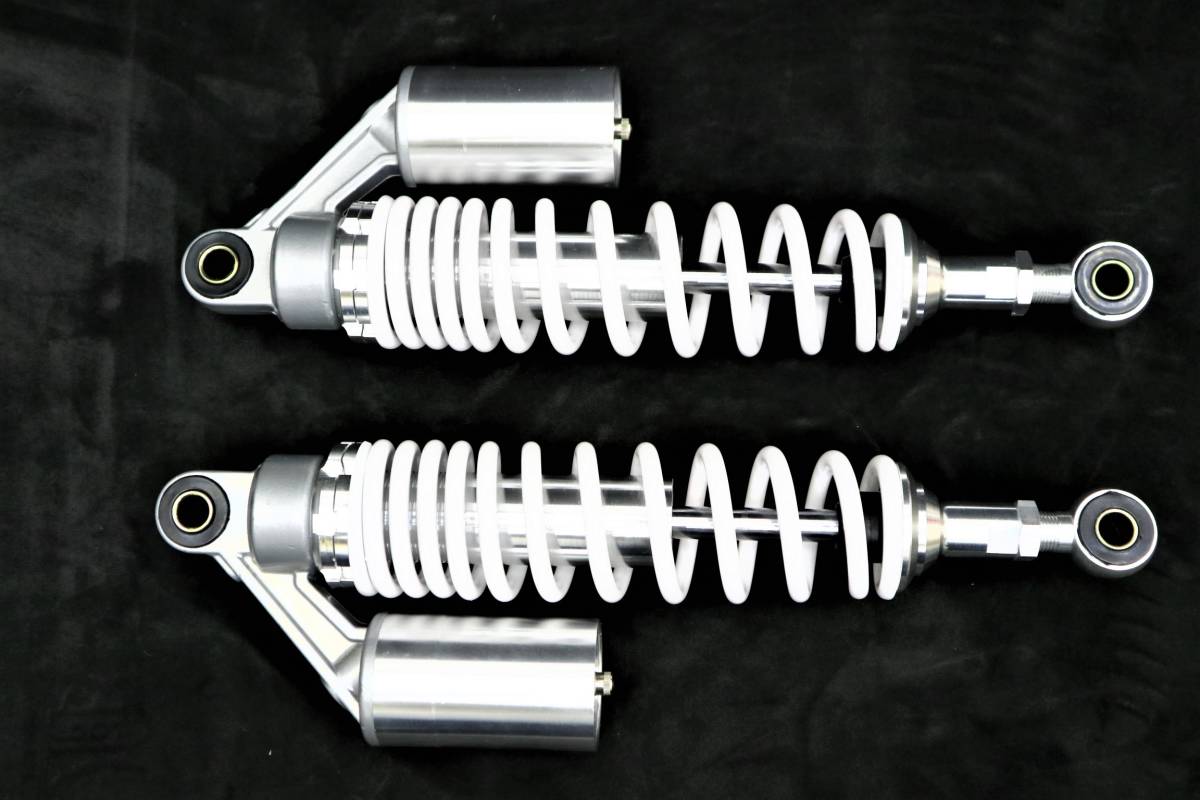 リアショック 白 320㎜丸SLT/サス 汎用 バリオス2 ZRX400ゼファー750ゼファー1100 Z750FXオーリンズZ1100GP ...
