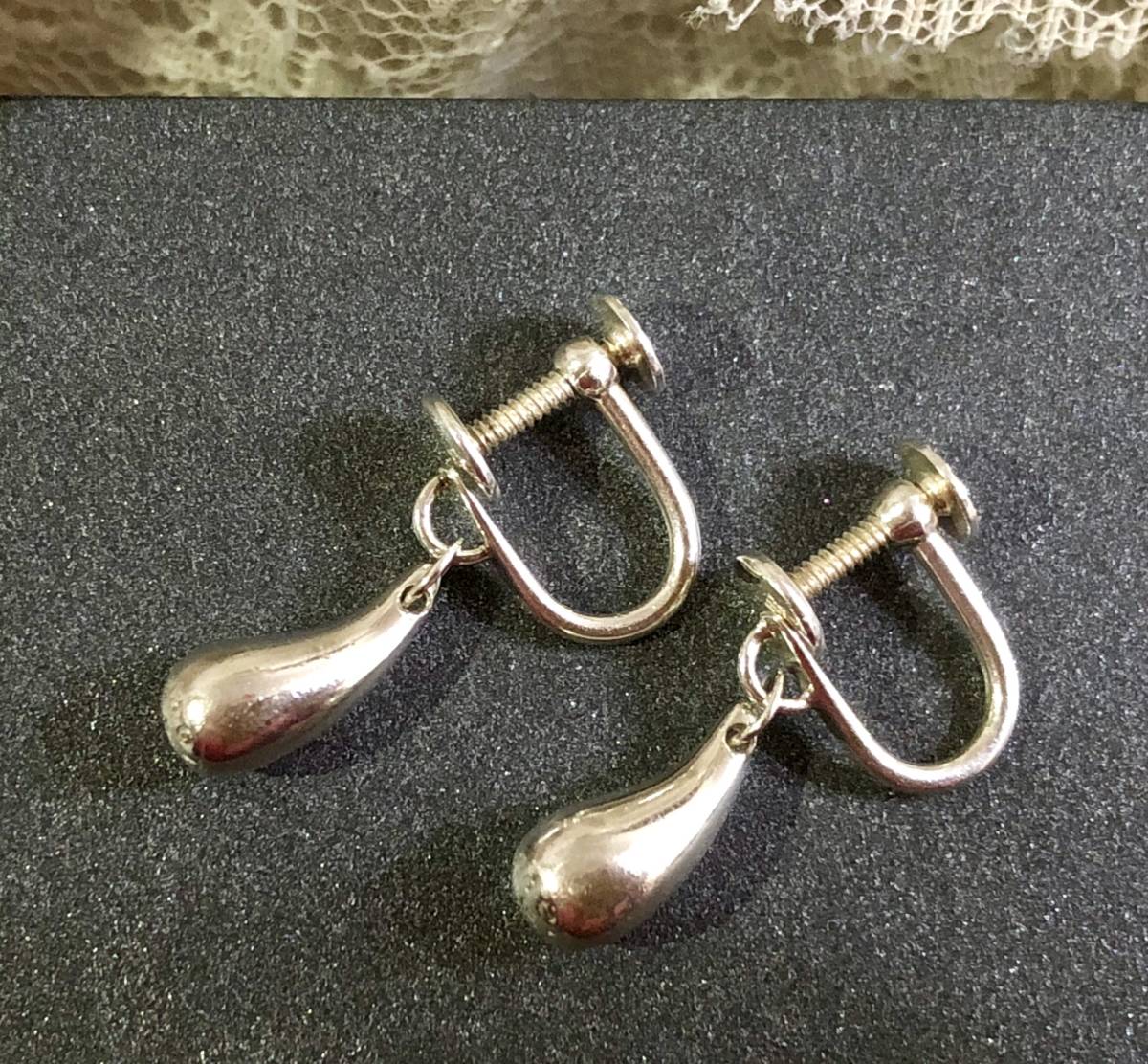 正規品保証 画像現品ティファニーシルバー925イヤリング 大 ディアドロップ ネジ式 ビンテージ T&Co STG 925刻印有(イヤリング)｜売買されたオークション情報、yahooの商品情報 ...