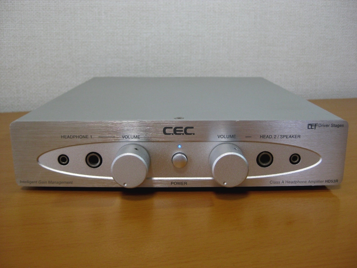 C.E.C. HD53R 少し難有り CECヘッドフォンアンプ(ヘッドフォンアンプ)｜売買されたオークション情報、yahooの商品情報を ...