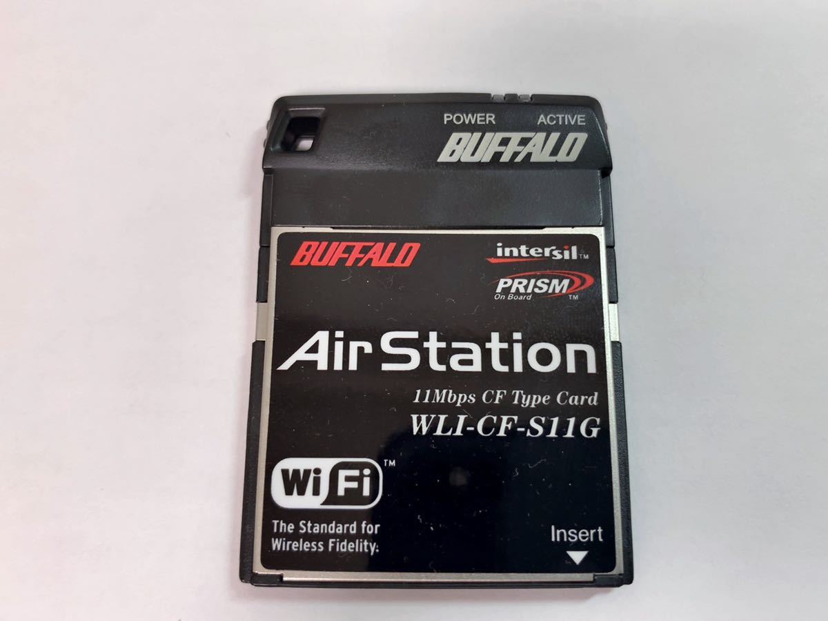 送料198円 BUFFALO CF型無線LANカード WLI-CF-S11G(ザウルス)｜売買されたオークション情報、yahooの商品情報を ...