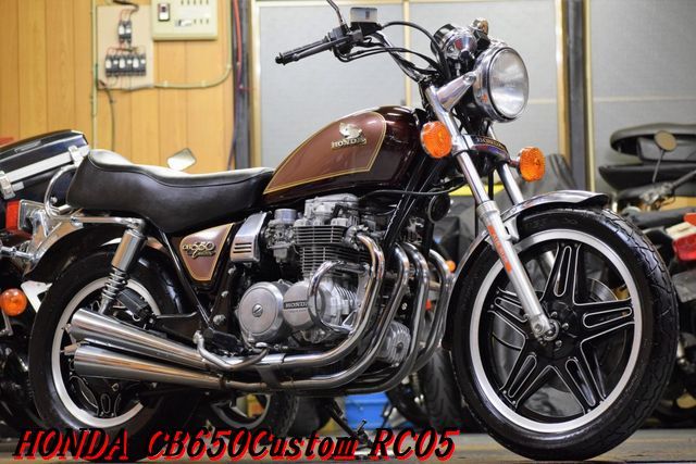HONDA CB650カスタム RC05 1981年 絶版車 実走行11 467km ノーマル美車 WAKO Sオイル交換 プラグ交換済 ...
